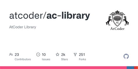 Ac Libraryclang Format At Master · Atcoderac Library · Github