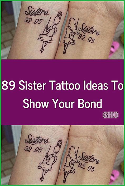 89 Sister Tattoo Ideas To Show Your Bond Artofit