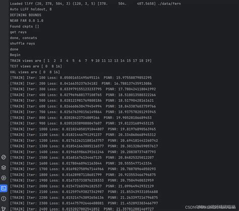 Nerf神经辐射场复现——pytorch版nerf Pytorch Csdn博客