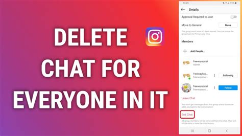 How To Delete An Instagram Chat For Everyone Participating In It