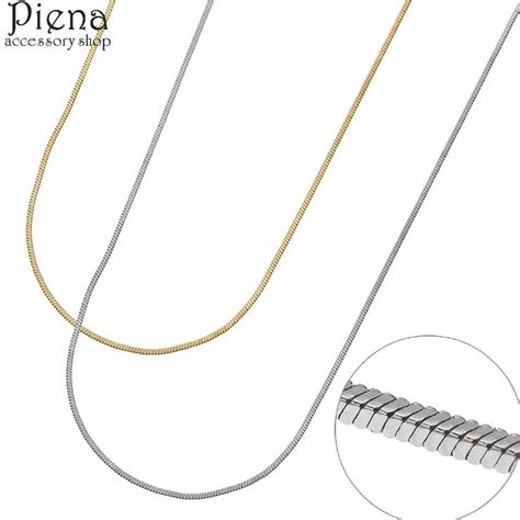 【楽天市場】アクセサリーショップpiena チョーカー レディース シルバー ゴールド シンプル 定番 人気 ニッケルフリー 金属アレルギー