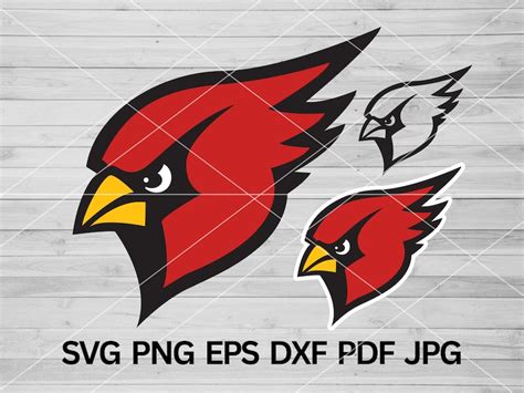 Cardinal Svg Cardinals Svg Cardinal Png Cardinal Mascot Etsy