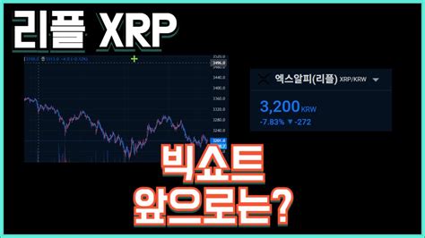 리플 Xrp 빅쇼트 앞으로는 Youtube