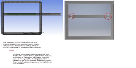 2 Beams Connected By A Pin Joint