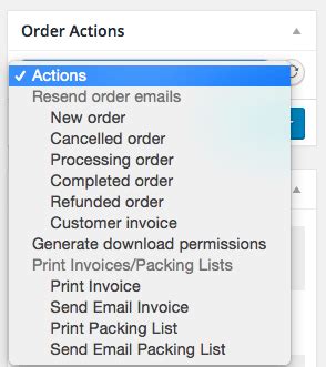 WooCommerce Print Invoices Packing Lists Documentation WooCommerce