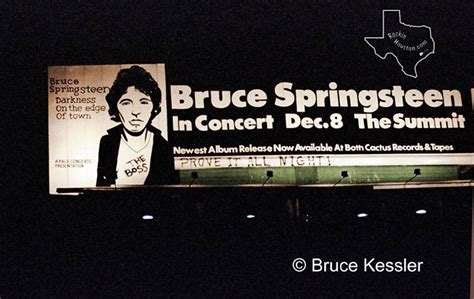 Bruce Springsteen Rockin Houston Springsteen Played Houston Twice