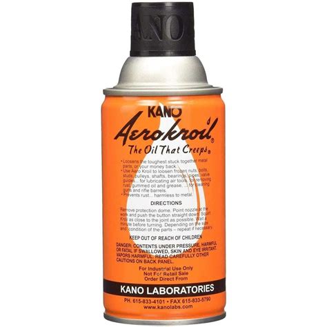 Kano Aerokroil Penetrating Oil 10 Oz Aerosol Hardwares Online Store