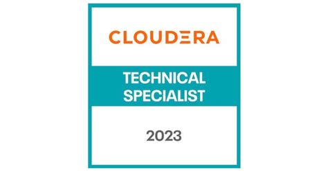 Cloudera Technical Specialist Cts Accreditation Was Issued By