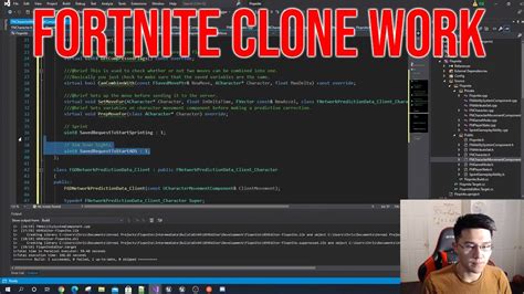 Working On Fortnite Clone Making A Custom Character Movement Component