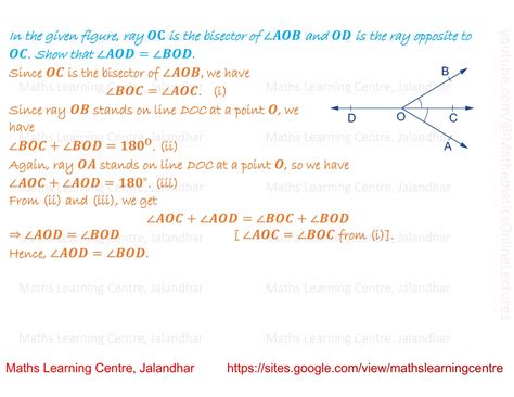 Class 9 Chapter 6 Lines And Angles Angles Definitions Theorems And Problems Lecture 1 PDF