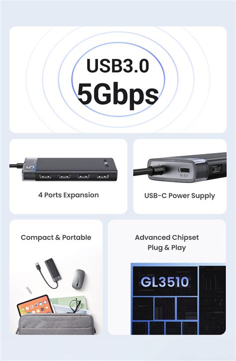 Ugreen Port USB HUB Gbps Data Transmission USB C Power Supply Jumia Nigeria