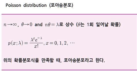 포아송 분포 Poisson Distribution 다양한 사례 연습문제 네이버 블로그