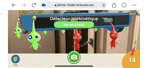 Détecteur Pikmin un nouveau jeu AR gratuit pour mobile et tablette