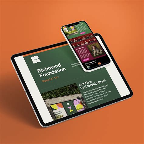 We Launched Our New Newsletter For Richmond Foundation Get Involved