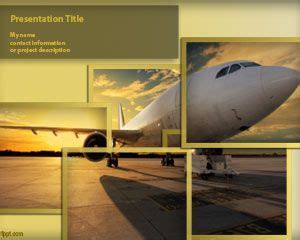 Free Airline Powerpoint Template