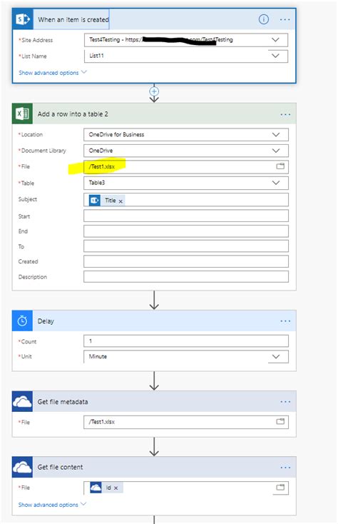 Solved Ms Flow To Sharepoint List Export Into Excel And E Power