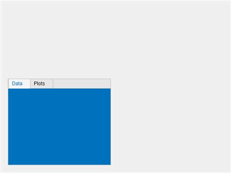 탭이 있는 패널 만들기 Matlab Uitab Mathworks 한국