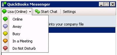 Using QuickBooks Messenger
