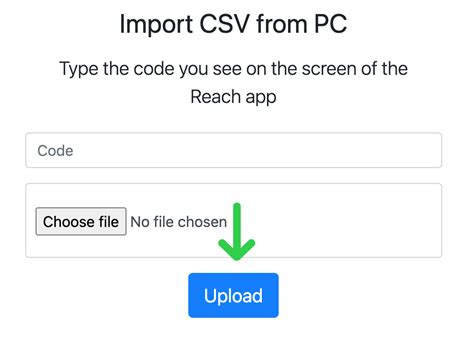 Import Contacts And Groups To The Reach App From Csv File Stored On Your Computer Reach