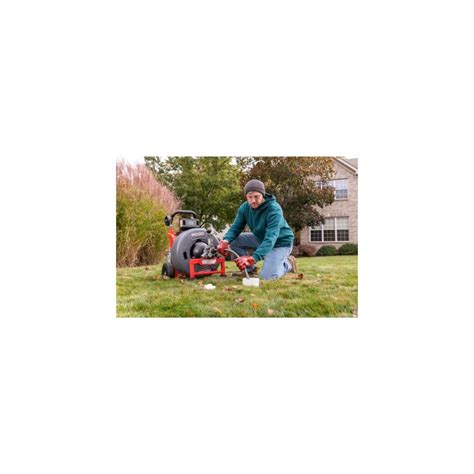 Ridgid K 4310 Fxp 34 In Drum Machine Kit With Two Fxp 8ah Battery