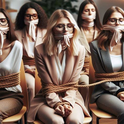 Cleave Gagged Women By Aibondagegags On Deviantart