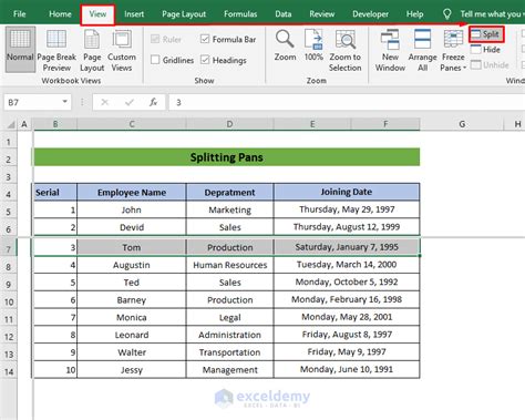 How To Freeze Rows And Columns At The Same Time In Excel Exceldemy