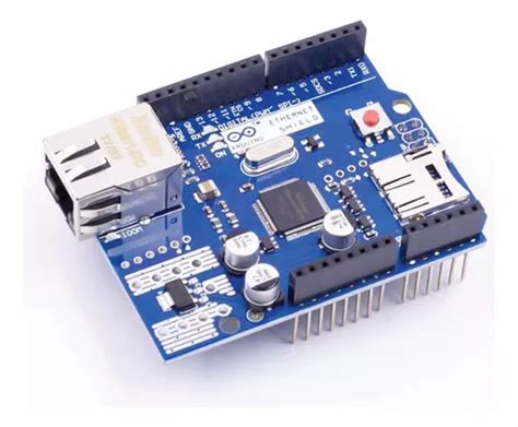 Arduino Shield Ethernet New W5100 R3 Robotics Mercadolibre