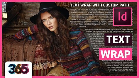 Text Wrap Indesign CC Tutorial 116 365 YouTube