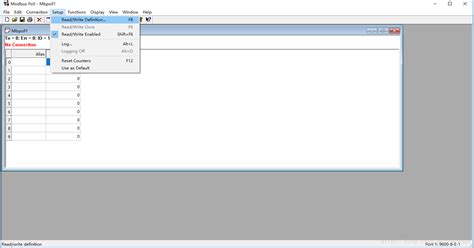 Modbus测试工具modbuspoll与modbus Slave使用方法modbuspoll中文版 Csdn博客