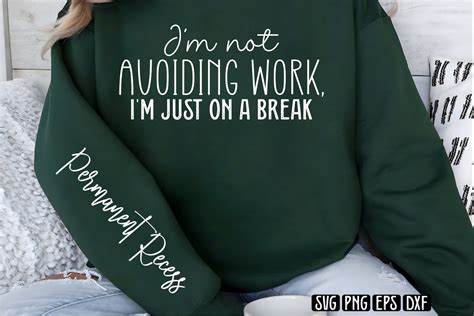 Avoiding Work Graphic By Craftart · Creative Fabrica