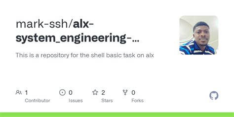 Github Mark Sshalx Systemengineering Devops This Is A Repository