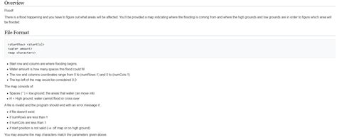 Solved Overview Flood Be Flooded File Format 〈water