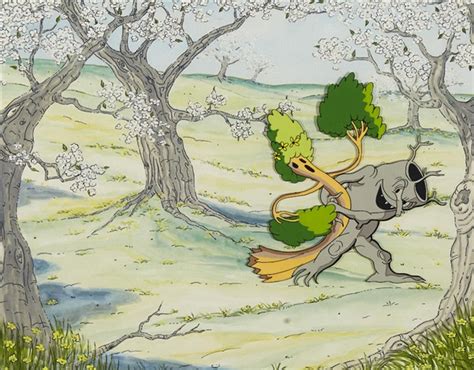 A Celluloid From The Silly Symphony Flowers And Trees By Walt Disney