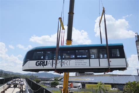 Novo monotrilho do Aeroporto de Guarulhos começa a operar em janeiro
