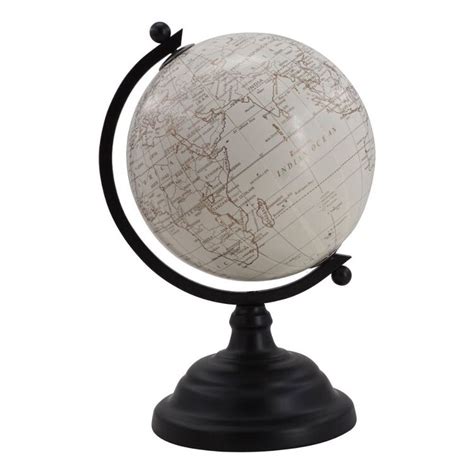 Ombre Home Coraline Globe White And Natural 18 X 165 X 25 Cm
