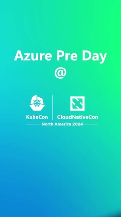 Sanket Bakshi On Linkedin Kubecon Kubernetes Aks Azure Microsoft