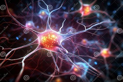 Neuron Cells Neural Network Under Microscope Neuro Research Science ...
