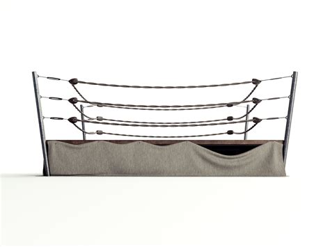 Boxing Ring Vintage Classic 3d Model Cgtrader