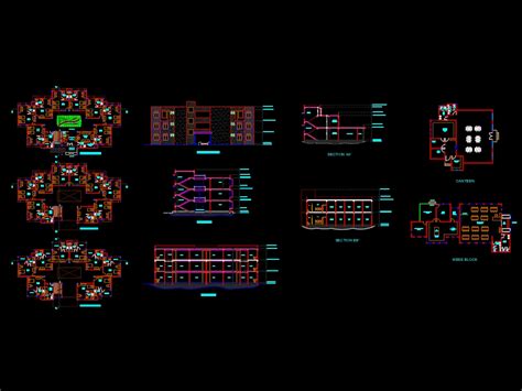 Shopping Center Project In Autocad Download Cad Free Mb 50 Off