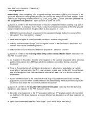 Lab 13 Docx BIOL 1140L ALYSANDRA DOMINGUEZ Lab Assignment 13