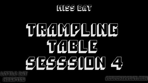trampling table session 4 miss bat clips4sale