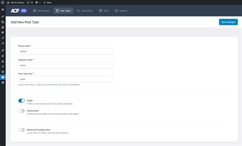 Advanced Custom Fields 61 添加自定义文章类型和自定义分类法 Wordpress大学