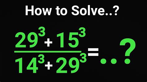 a nice olympiad exponential problem youtube