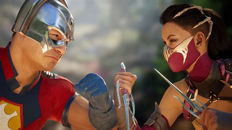 Peacemaker Vs Mileena Kitana 4k 2271o Wallpaper Pc Desktop