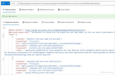 Manage Entra Delegated Permissions For Users Via Ms Graph