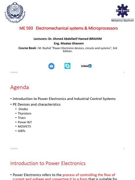 1 introduction to power electronics and industrial control systems