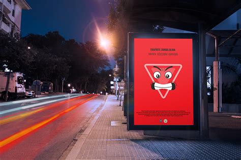 Social Responsibility Project On Traffic Behance