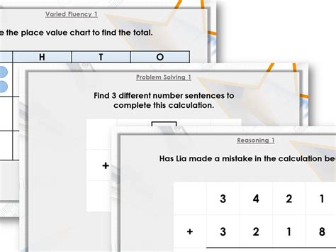 year 4 maths add two 4 digit numbers 1 lesson autumn block 2 by