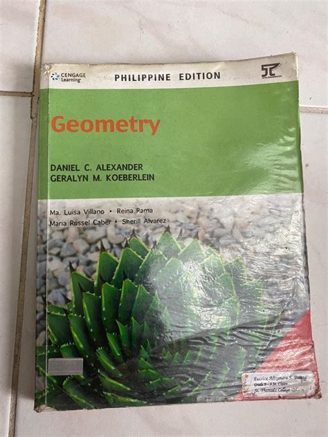 Geometry Book Hobbies And Toys Books And Magazines Textbooks On Carousell Geometry Book Hobbies And Toys Books And Magazines Textbooks On Carousell
