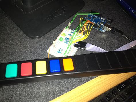 Use Guitar Hero Keysbuttons With Your Arduino Instructables